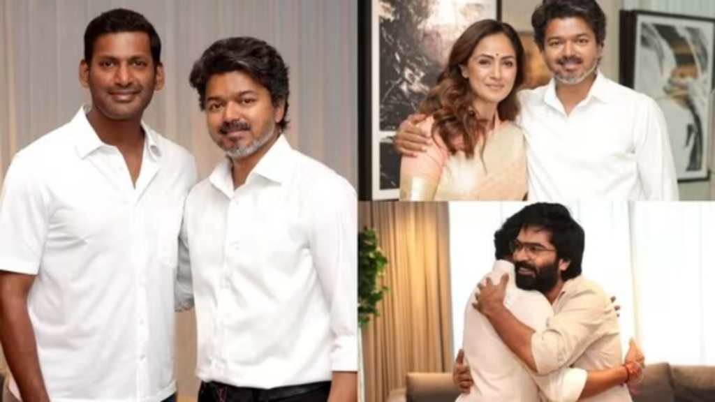 Vishal Sponsors Education for Girl Students in ‘Darling’ Vijay's Name ...