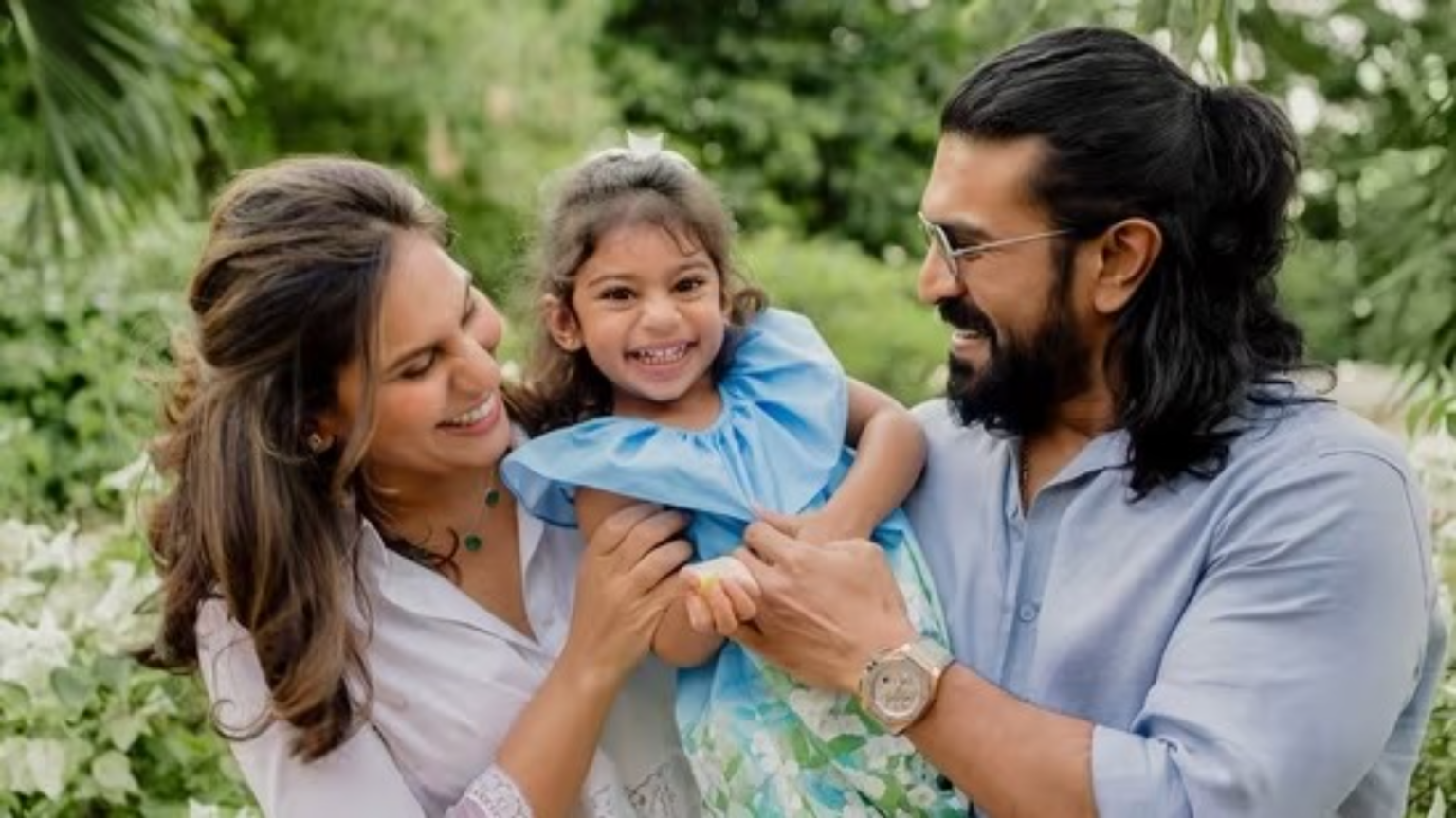 Ram Charan and Upasana finally reveal daughter Klin Kaara's face on 3rd ...